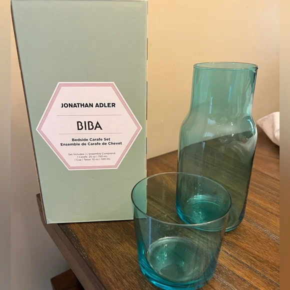 Jonathan Adler | Dining | Jonathan Adler Biba Carafe Set Turquoise In ...